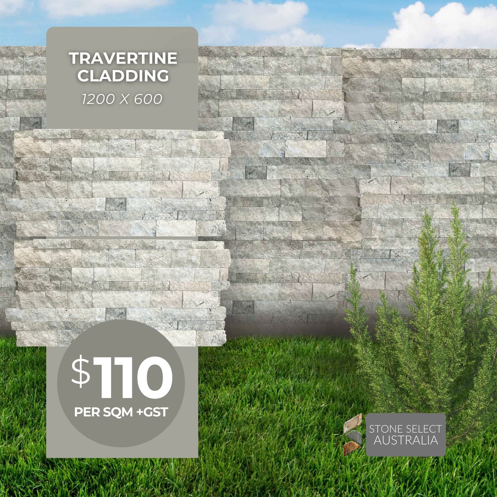 Travertine Cladding - Stone Select Australia | Natural Stones