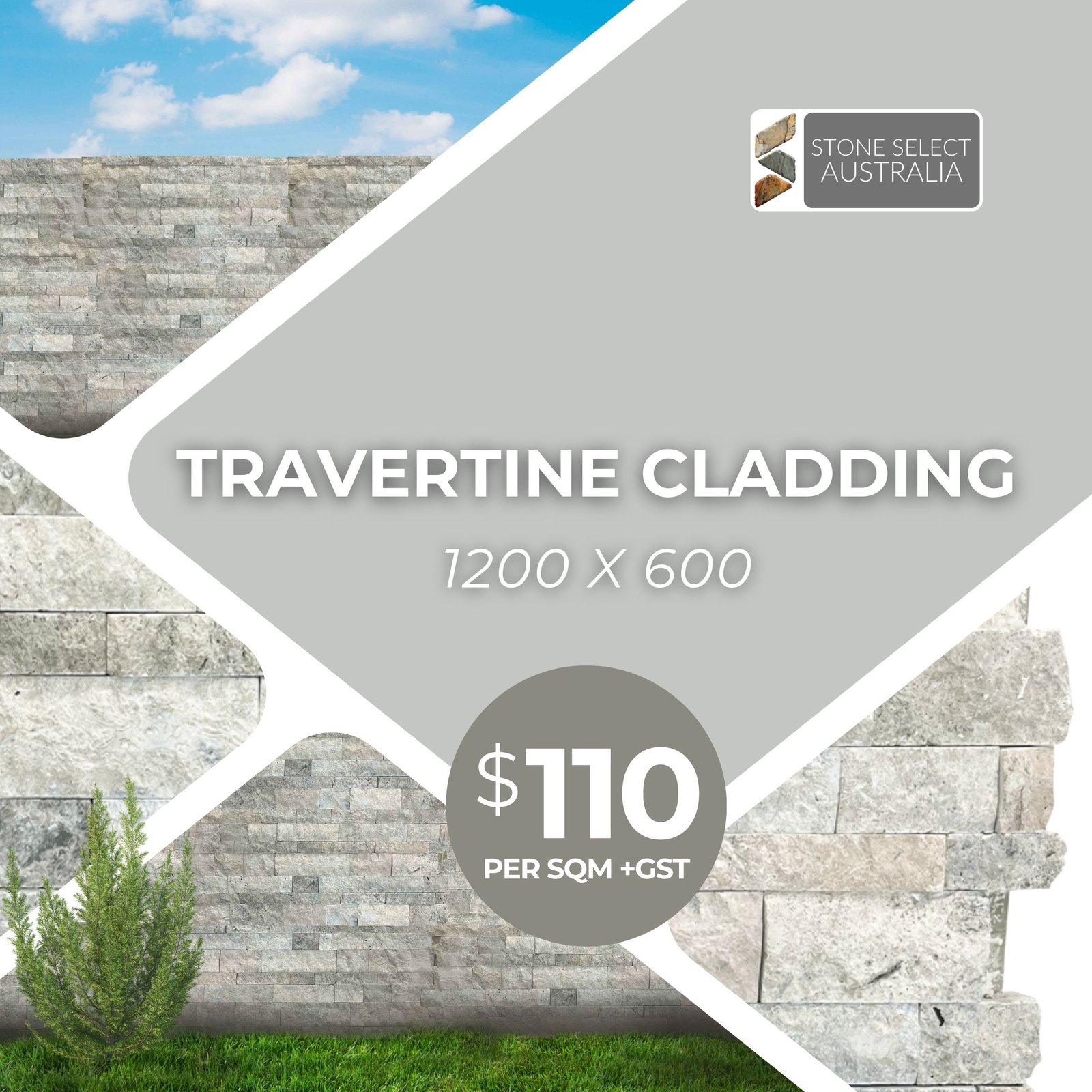 Travertine Cladding - Stone Select Australia | Natural Stones